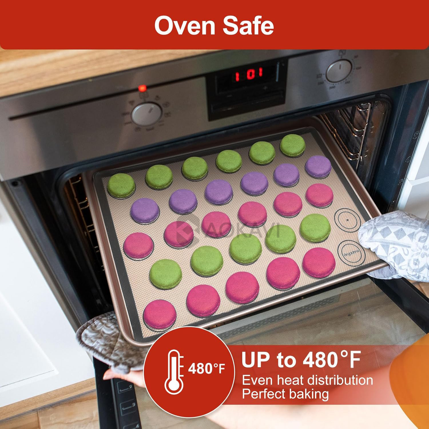 Silicone Macaron Baking Pad - Ideal for Perfect Macarons - Shanghai ...