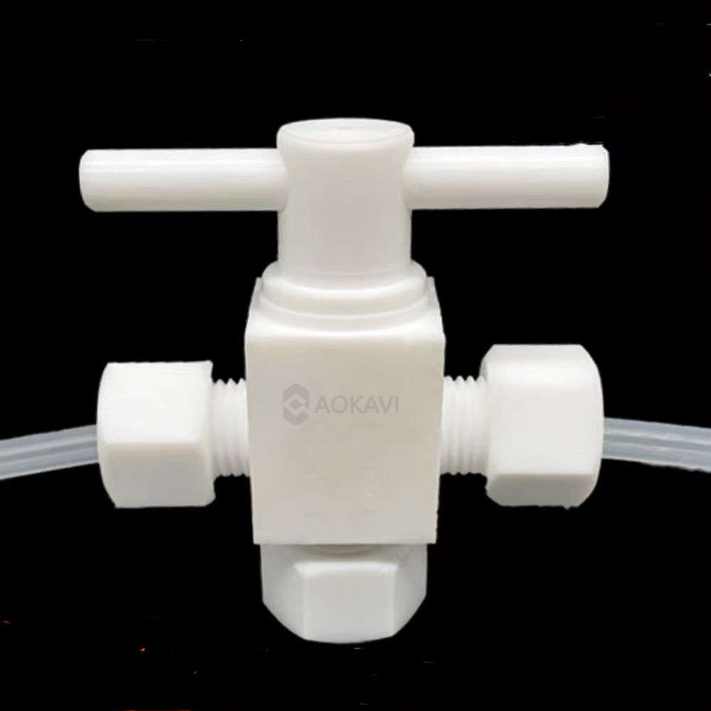 Aokavi PTFE 3 - Way Stop Valve: High - Quality Solutions for Your ...